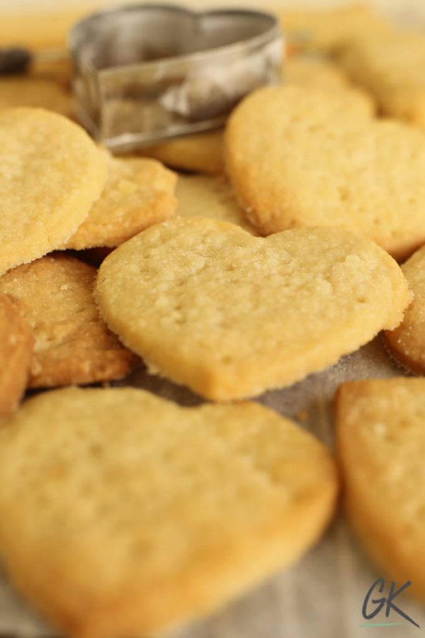 Heart Shaped Shortbread: Perfect for Valentine's Day or Burns Night treats