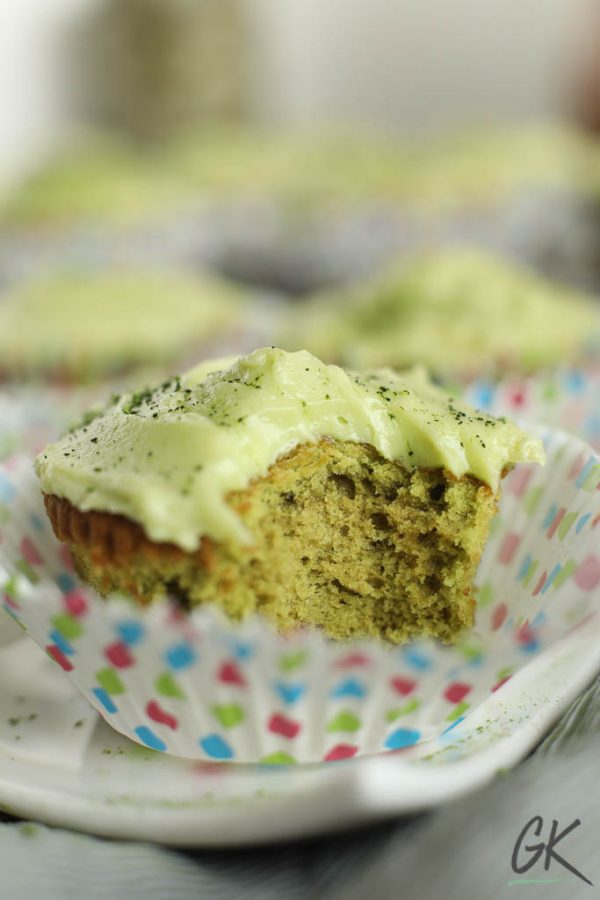 Green Velvet Matcha Cupcakes: Matcha Green Tea Cupcakes Recipe